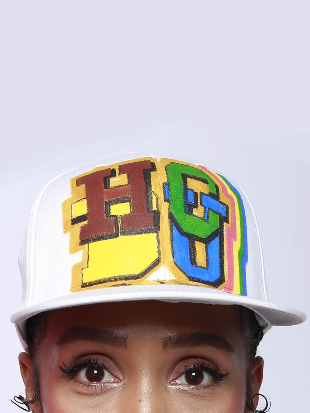 Distressed Unisex HBCU Block Letters Design Flex Fit Hat – I.C ...